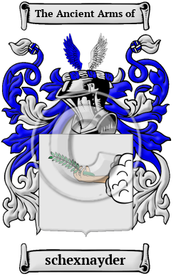 Schexnayder Name Meaning, Family History, Family Crest & Coats of Arms