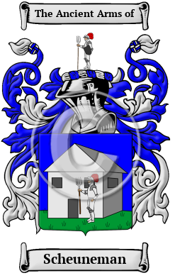 Scheuneman Name Meaning, Family History, Family Crest & Coats of Arms