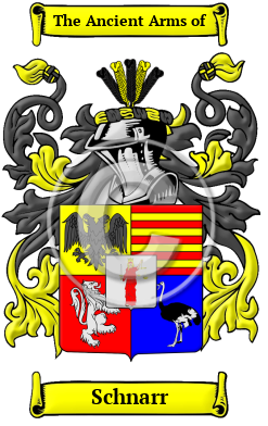 Schnarr Name Meaning, Family History, Family Crest & Coats of Arms