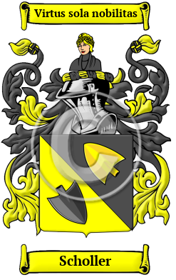 Scholler Name Meaning, Family History, Family Crest & Coats of Arms