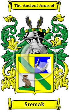 Sremak Name Meaning, Family History, Family Crest & Coats of Arms