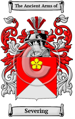 Severing Name Meaning, Family History, Family Crest & Coats of Arms