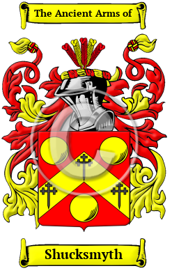 Shucksmyth Name Meaning, Family History, Family Crest & Coats of Arms