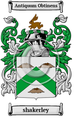 Shakerley Name Meaning, Family History, Family Crest & Coats of Arms