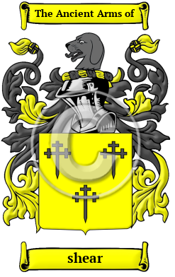 Shear Name Meaning, Family History, Family Crest & Coats of Arms