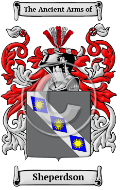 Sheperdson Name Meaning, Family History, Family Crest & Coats of Arms