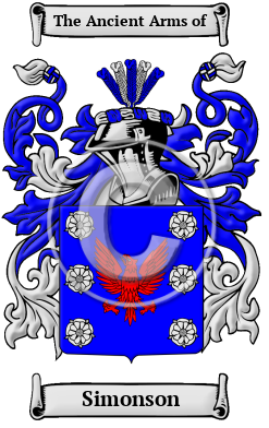 Simonson Name Meaning, Family History, Family Crest & Coats of Arms, German