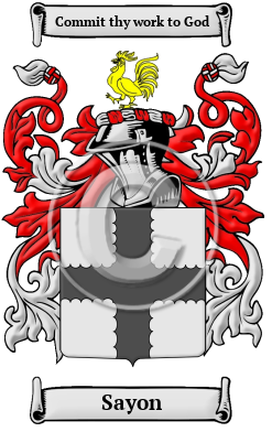 Sayon Name Meaning, Family History, Family Crest & Coats of Arms, Scottish
