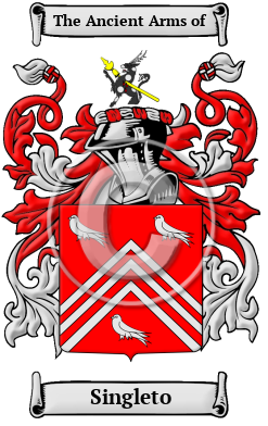 Singleto Name Meaning, Family History, Family Crest & Coats of Arms