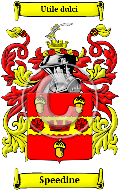 Speedine Name Meaning, Family History, Family Crest & Coats of Arms