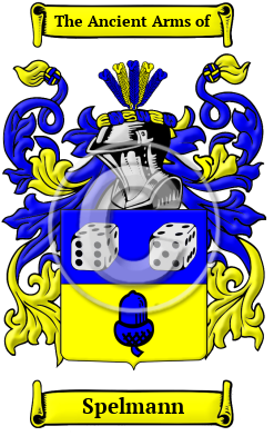 Spelmann Name Meaning, Family History, Family Crest & Coats of Arms