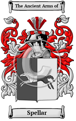 Spellar Name Meaning, Family History, Family Crest & Coats of Arms