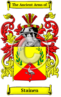 Stainen Name Meaning, Family History, Family Crest & Coats of Arms
