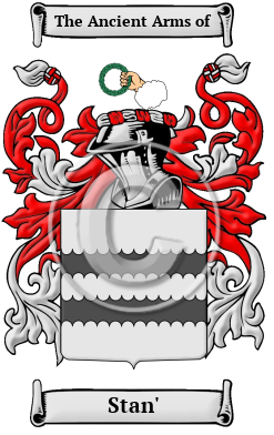 Stan' Name Meaning, Family History, Family Crest & Coats of Arms