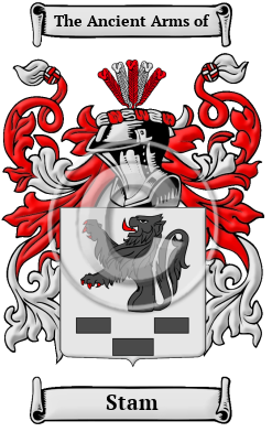 Stam Name Meaning, Family History, Family Crest & Coats of Arms