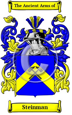 Steinman Name Meaning, Family History, Family Crest & Coats of Arms