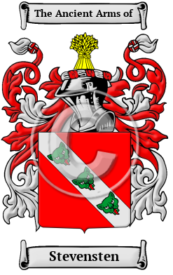 Stevensten Name Meaning, Family History, Family Crest & Coats of Arms