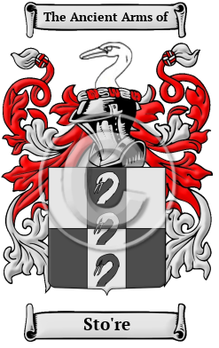Sto're Name Meaning, Family History, Family Crest & Coats of Arms