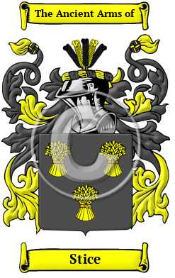 Stice Name Meaning, Family History, Family Crest & Coats of Arms