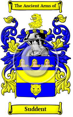 Suddent Name Meaning, Family History, Family Crest & Coats of Arms