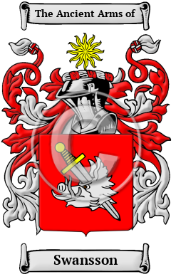 Swansson Name Meaning, Family History, Family Crest & Coats of Arms