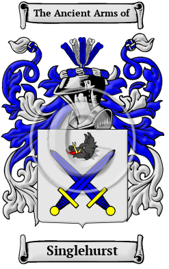 Singlehurst Name Meaning, Family History, Family Crest & Coats of Arms