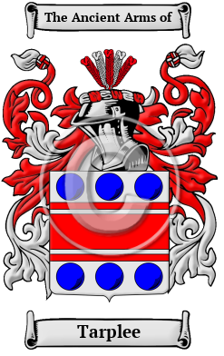 Tarplee Name Meaning, Family History, Family Crest & Coats of Arms