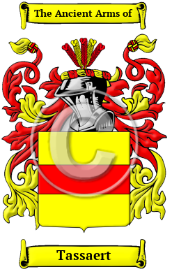 Tassaert Name Meaning, Family History, Family Crest & Coats of Arms