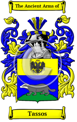 Tassos Name Meaning, Family History, Family Crest & Coats of Arms