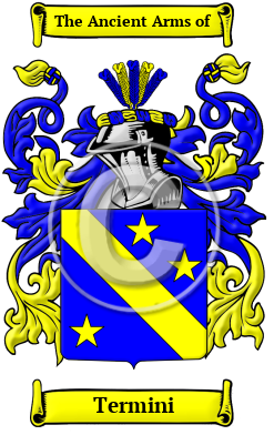Termini Name Meaning, Family History, Family Crest & Coats of Arms