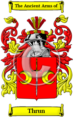 Thrun Name Meaning, Family History, Family Crest & Coats of Arms