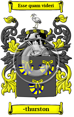 -thurston Family Crest Download (JPG) Heritage Series - 300 DPI ...