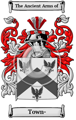 Town- Name Meaning, Family History, Family Crest & Coats of Arms