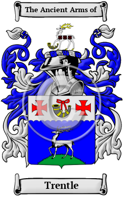 Trentle Name Meaning, Family History, Family Crest & Coats of Arms