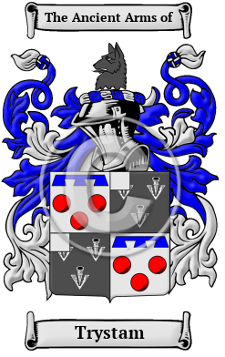 Trystam Name Meaning, Family History, Family Crest & Coats of Arms