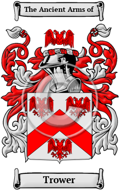 Trower Name Meaning, Family History, Family Crest & Coats of Arms