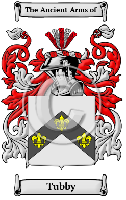 Tubby Name Meaning, Family History, Family Crest & Coats of Arms