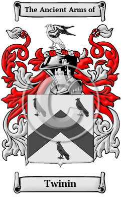 Twinin Name Meaning, Family History, Family Crest & Coats of Arms