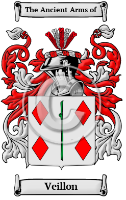 Veillon Name Meaning, Family History, Family Crest & Coats of Arms