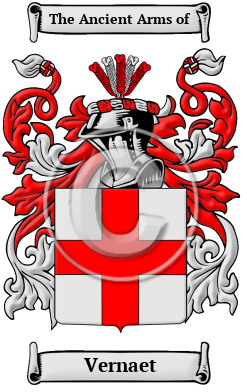 Vernaet Name Meaning, Family History, Family Crest & Coats of Arms