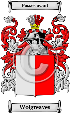 Wolgreaves Name Meaning, Family History, Family Crest & Coats of Arms