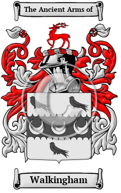 Walkingham Name Meaning, Family History, Family Crest & Coats of Arms