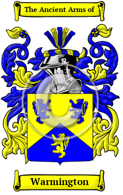 Warmington Name Meaning, Family History, Family Crest & Coats of Arms