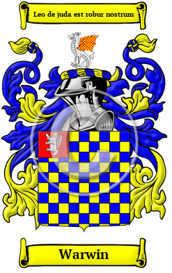 Warwin Name Meaning, Family History, Family Crest & Coats of Arms