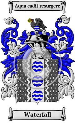 Waterfall Name Meaning, Family History, Family Crest & Coats of Arms