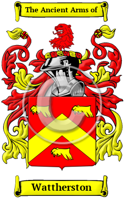 Wattherston Name Meaning, Family History, Family Crest & Coats of Arms