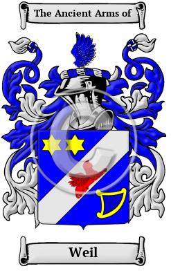 Weil Name Meaning, Family History, Family Crest & Coats of Arms