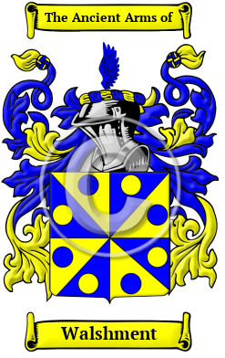 Walshment Name Meaning, Family History, Family Crest & Coats of Arms