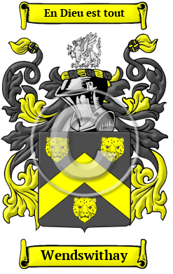 Wendswithay Name Meaning, Family History, Family Crest & Coats of Arms