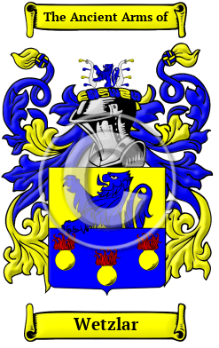 Wetzlar Name Meaning, Family History, Family Crest & Coats of Arms